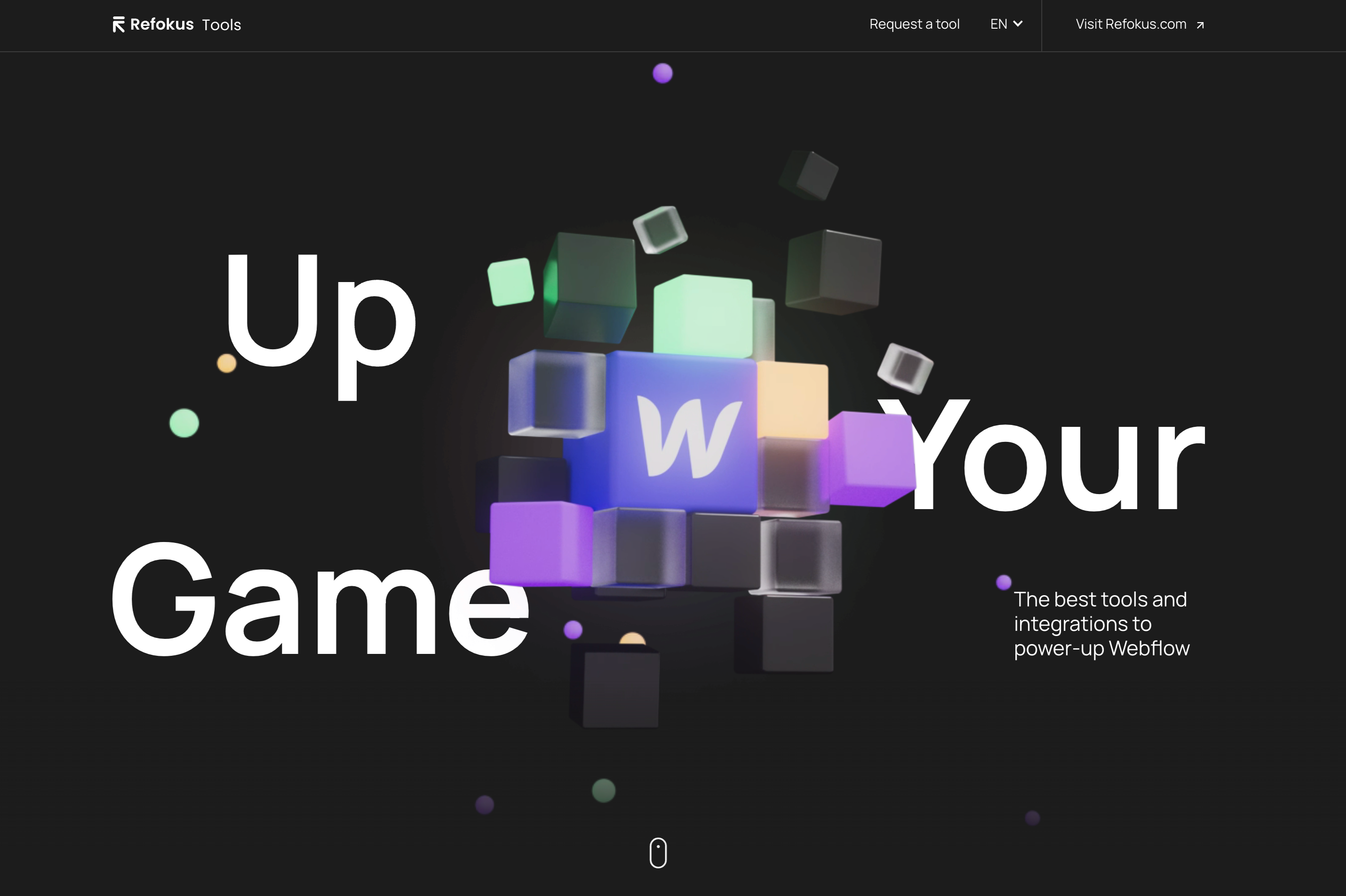 Refokus Tools - Webflow